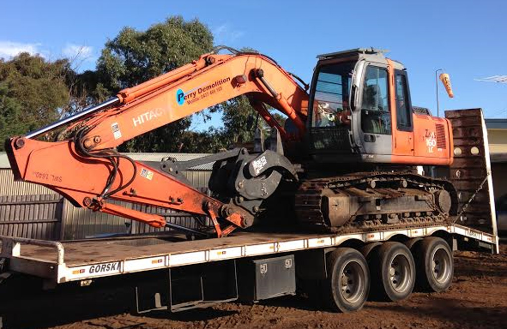 Demolition Plant & Machinery Hire Geelong - Perry Demolition